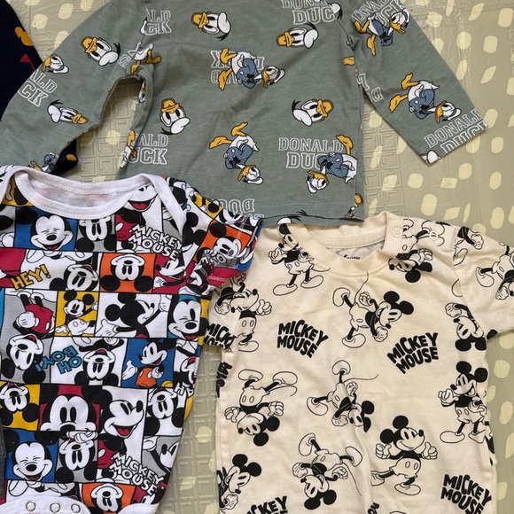 Disney | Matching Sets | Disney Mickey Mouse Baby Bundle | Poshmark